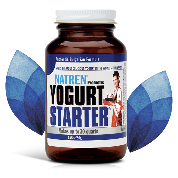 Natren Yogurt Starter, Probiotic Powder for Homemade Yogurt, Authentic ...